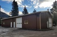 China Q235 Durable Garage Metal Shed Heavy Structural Fabrication Steel Structure Custom Length for sale