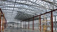China Spacious Steel Structure Building Workshop  Construction Industrial Prefabricated for sale