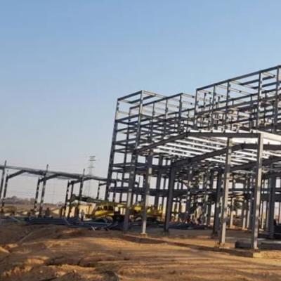 China 1000sqm Prefabricated Steel Structure Warehouse Large Metal Buildings for sale