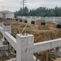 China 1000sqm Prefabricated Steel Structure Warehouse Large Metal Buildings for sale