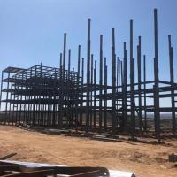 China 1000sqm Prefabricated Steel Structure Warehouse Large Metal Buildings for sale
