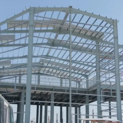 China Commercial Prefabricated Steel Building Structure Metal Shed Warehouse Prefabricated for sale