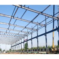 China Galvanized Prefabricated Steel Building Metal Steel Warehouse Construction Q345 for sale
