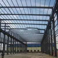 China Galvanized Prefabricated Steel Building Metal Steel Warehouse Construction Q345 for sale