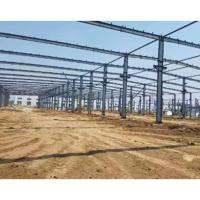 China Temporay Prefabricated Steel Warehouse Customized Prefabricated Steel Frame Homes for sale