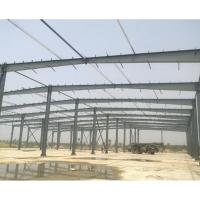 China Welded Steel Structure Warehouse H Section Prefab metal buildings workshop High Strength for sale