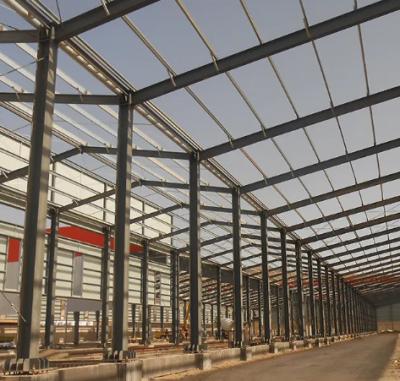 China Rolling Prefabricated Steel Workshops Q235B Q355B Space Metal Buildings for sale