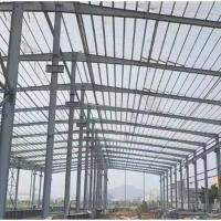 China Galvanized Painted Steel Structure Workshop Galvanized Steel Frame Customized Size for sale