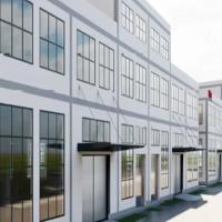 China Anti Corrosion Metal Large Workshop Buildings Mordern High Durability Space Frame Steel Structure for sale