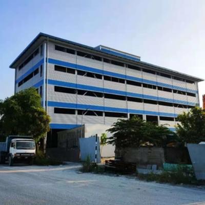 China Modular Steel Prefab Frame Structure Building Earthquake Proof Autocad for sale