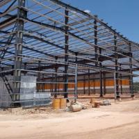 China H Section Commercial Building Steel Structure Industrial Structural Fabrication for sale