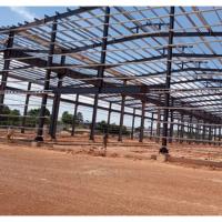 China H Section Commercial Building Steel Structure Industrial Structural Fabrication for sale
