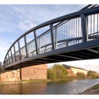China Long Span Prefabricated Steel Structure Bridges Customized Size for sale