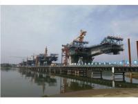 China Long Span Pedestrian Modular Bridge Construction Steel Structure Bridge ISO9001 for sale
