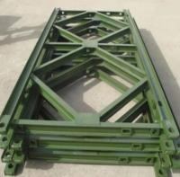 China Q345B Prefab Steel Bridges Metal Pedestrian Bridge Earthquake Resistant for sale