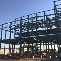 China Eco Friendly Pre Engineering Building Structure Painting  Prefab Steel Frame Homes Eqrthequake Resistance for sale