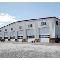China Q235 Q355 Metal Building Homes Warehouse Residential School Steel Hall Construction for sale