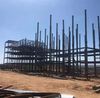 China Q235B Prefabricated Steel Structure Building Prefab Steel Warehouse Workshop for sale