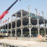 China ODM Prefabricated Steel Building Wind Resistance High Rise Buildings Office for sale