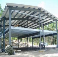 China Customized  Prefabricated Steel Building Q235 Warehouse Steel Structure Commercial for sale