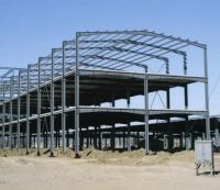 China Customized  Prefabricated Steel Building Q235 Warehouse Steel Structure Commercial for sale
