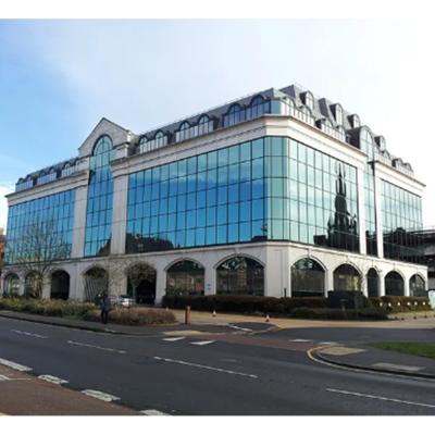 China Q355B Welded Commercial Steel Building Q235 Prefabricated Office Construction for sale