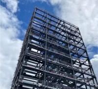 China Z Purlin Commercial Steel Building Anti Seismic High Rise Prefab Steel Warehouse for sale