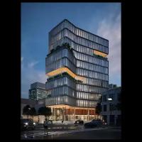 China Office Hotel Galvanised Steel Frames High Rise Prefabricated Steel Framing System for sale
