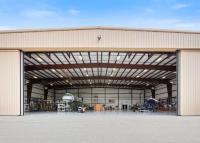 China Q235b Q355b Steel Structure Hangar Earthquake Resistance OEM Airplane Hangar Construction for sale