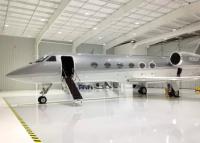China Big Span Dxf Steel Structure Hangar Q235 H Section Aircraft Hangar Construction for sale