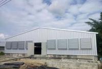 China Q235B Steel Structure Poultry House Painted Steel Frame Chicken Coop for sale