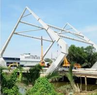 China Wanzhida Long Span Prefabricated Steel Structure Bridges Customized Size for sale
