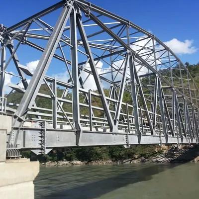 China Angle Steel Military Pontoon Bridge High Stability Hot Rolled Prefabricated Steel Bridge for sale