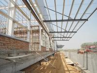 China High Rise Steel Shed Construction Building With Sandwich Panel Wall Type for sale