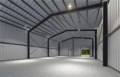China Steel Frame Large Metal Sheds Warehouse Construction Metal Building for sale