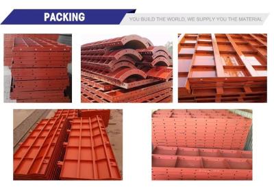 China dwg custom Metal Formwork Concrete steel wall formwork oxidation for sale