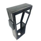 China Premium Black Powder Coated Steel Sheet Metal Parts For Industry for sale
