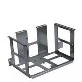 China Premium Black Powder Coated Steel Sheet Metal Parts For Industry for sale