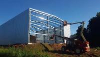China ODM Light Steel Structure Factory Warehouse Manufactured Steel Buildings For Feed Mill Storage for sale