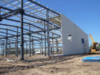 China Contemporary Steel Structure Warehouse Customized Color Prefab Metal Prefabricated Warehouse for sale