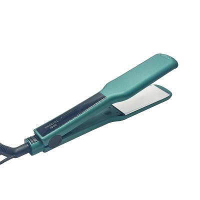China Professional Ceramic Hair Straightening Iron with Titanium Gold Aluminum Plate for sale