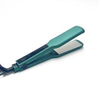 China Professional Ceramic Hair Straightening Iron with Titanium Gold Aluminum Plate for sale