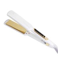 China BM137 white professional salon titanium plate constant temperature hair straightener for sale
