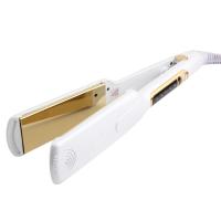 China BM137 white professional salon titanium plate constant temperature hair straightener for sale