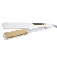 China BM137 white professional salon titanium plate constant temperature hair straightener for sale