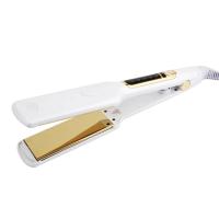 China BM137 white professional salon titanium plate constant temperature hair straightener for sale