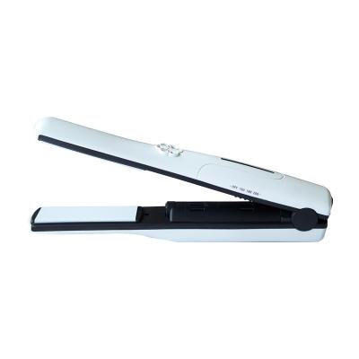 China BM138 white portable titanium gold aluminum plate hair straightener hair efficiency for sale