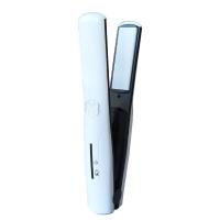 China BM138 white portable titanium gold aluminum plate hair straightener hair efficiency for sale
