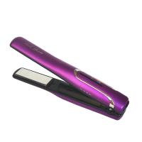 China BM139 purple portable constant temperature hair care titanium gold aluminum plate hair straightener for sale
