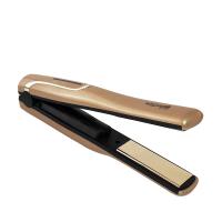 China Roll Straight Dual Ceramic Hair Straightening Iron with 2200mah Battery Cell for sale